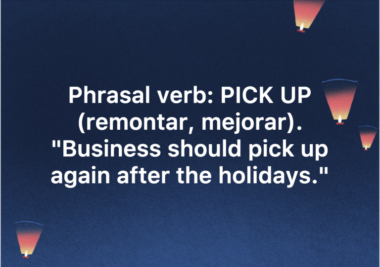 Pick up y hang up - aprende DOS phrasal verbs en inglés | Madrid Inglés